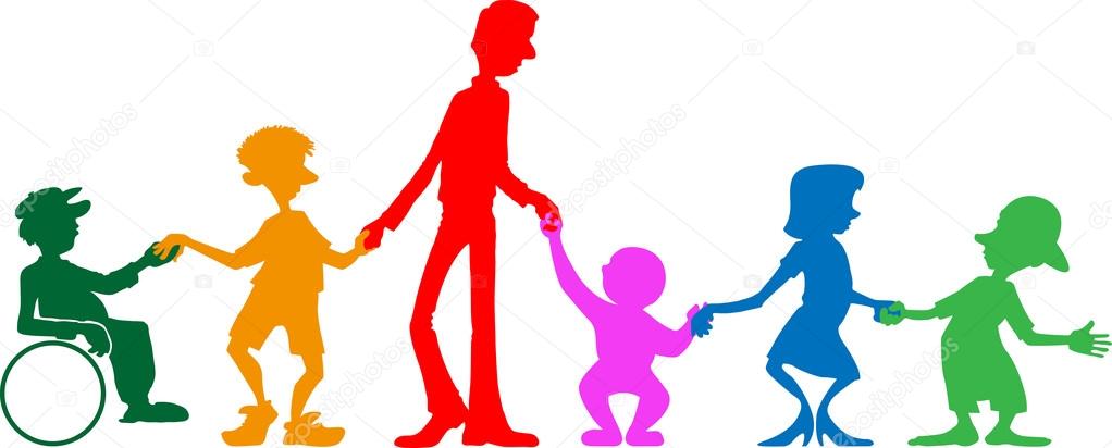 Multi-generational family Stock Vector Image by ©Norberthos #64902361