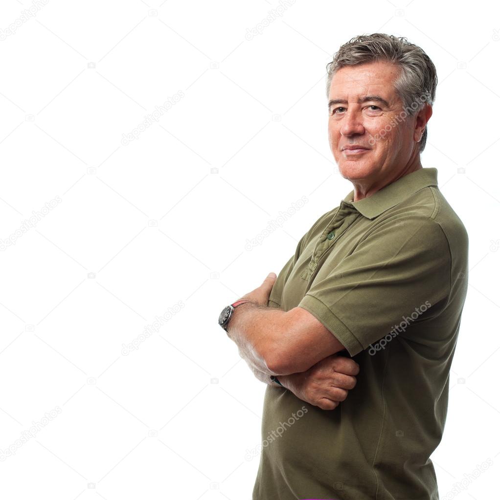 Senior cool man happy Stock Photo by ©kues 62167929