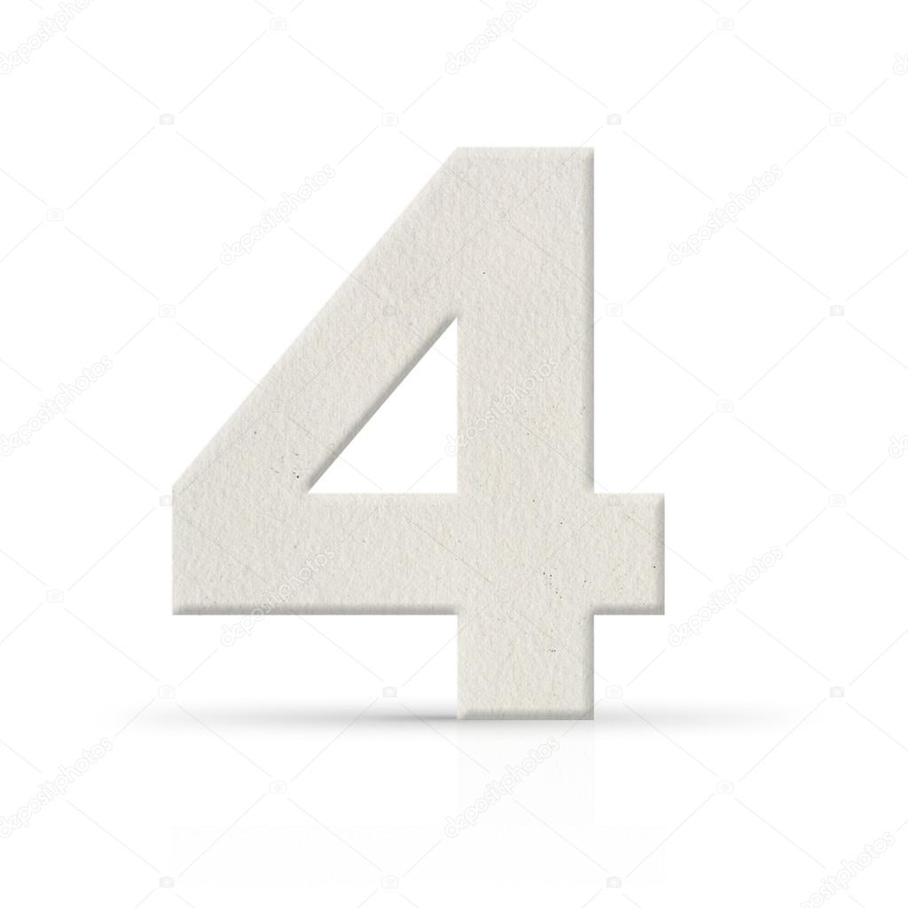 Four number paper texture Stock Photo by ©kues 62227905