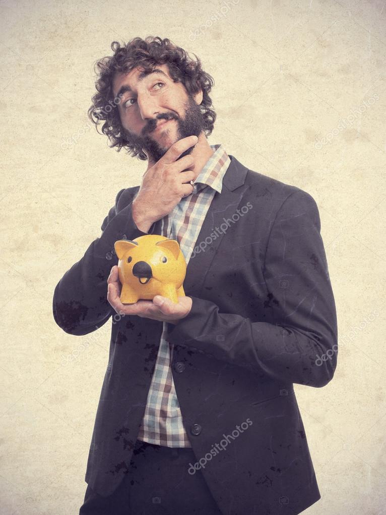 Young crazy man Stock Photo by ©kues 62440787