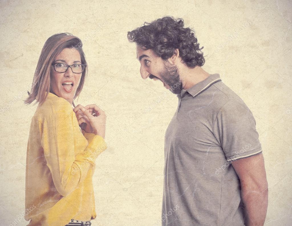 Young cool couple disgust concept Stock Photo by ©kues 62659497