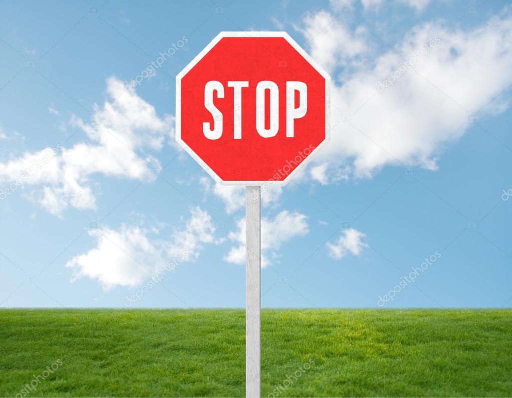 Stop sign — Stock Photo © kues #68394565