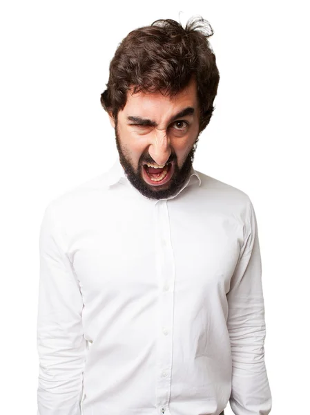 Crazy angry man — Stock Photo © kues #72242239