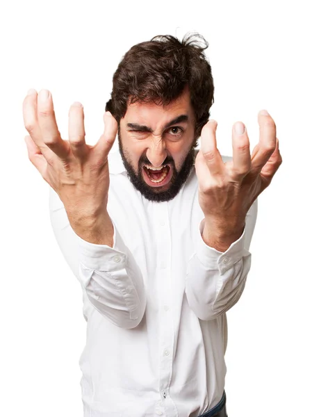 Crazy angry man — Stock Photo © kues #72242239