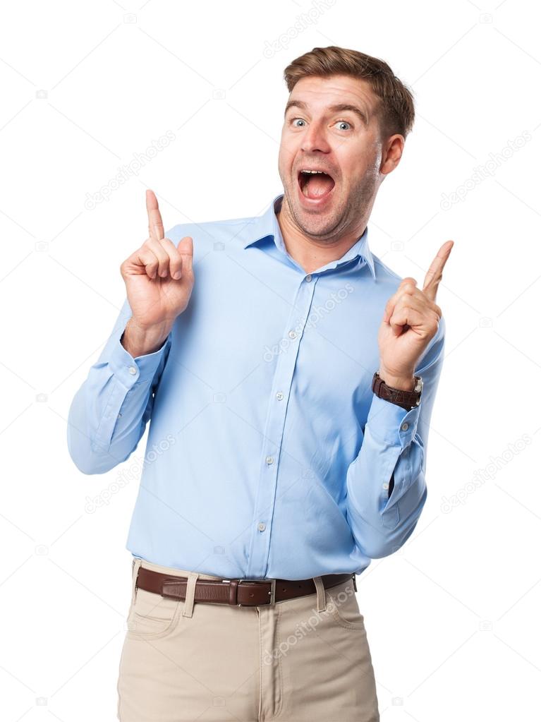 Blond happy man Stock Photo by ©kues 71095139 Blond happy man Stock Photo by ©kues 71095139