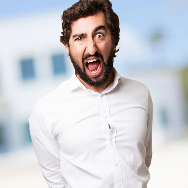 Crazy angry man — Stock Photo © kues #72242239