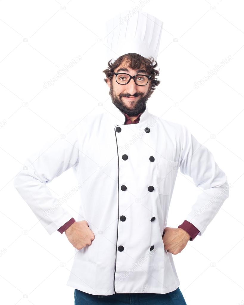 Happy cook man proud pose — Stock Photo © kues #83301506