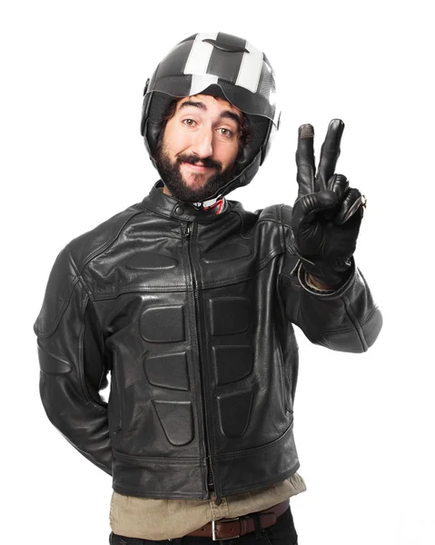 Happy biker Stock Photos, Royalty Free Happy biker Images | Depositphotos