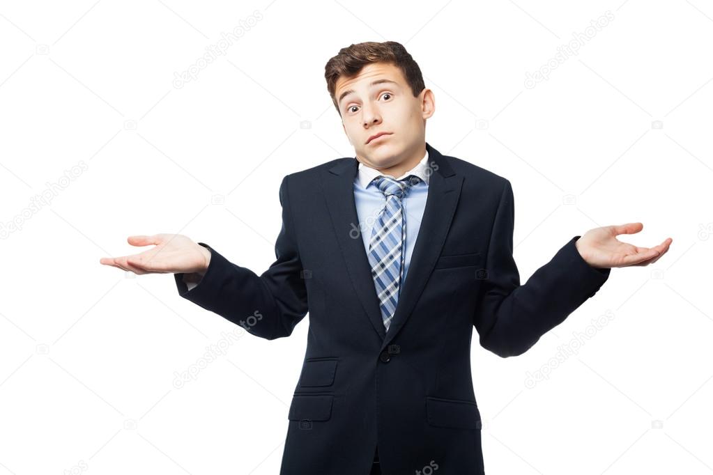 Confused Businessman