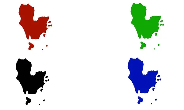 실제 사 지도 imágenes de stock de arte vectorial | Depositphotos