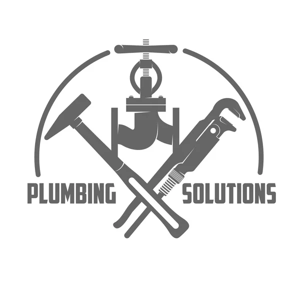 Vector logo water, gas engineering, plumbing service Stock Vector Image ...