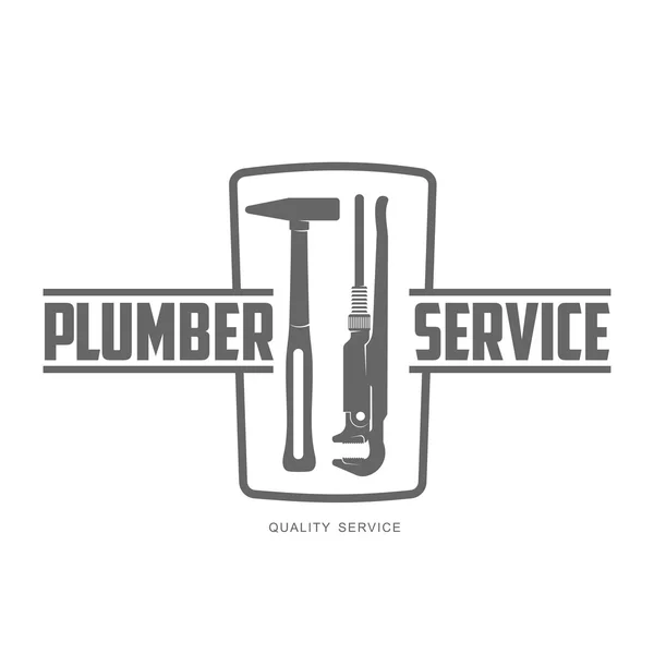 Vector logo water, gas engineering, plumbing service Stock Vector Image ...