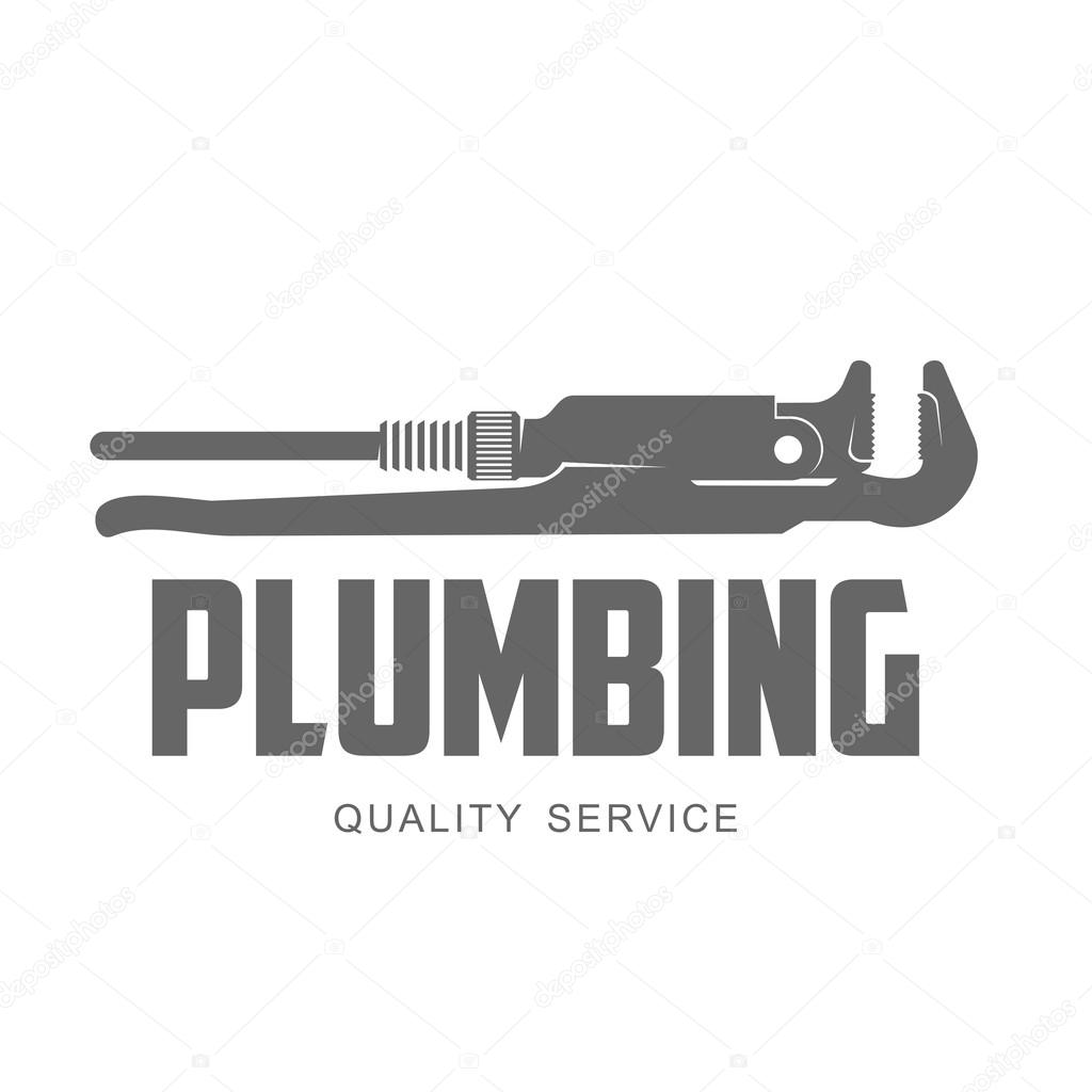 Vector logo water, gas engineering, plumbing service Stock Vector Image ...