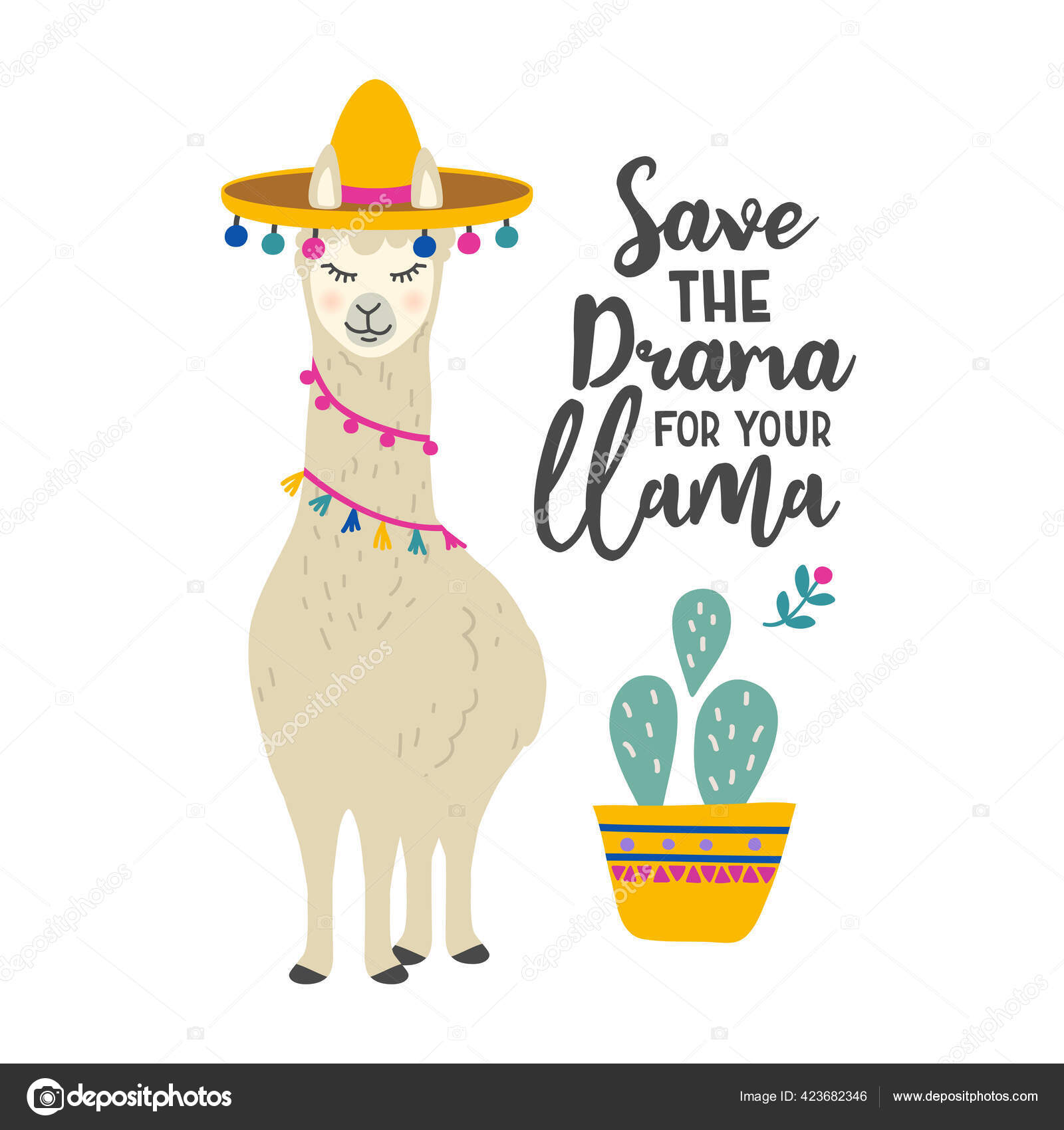 Save The Drama For Your Llama