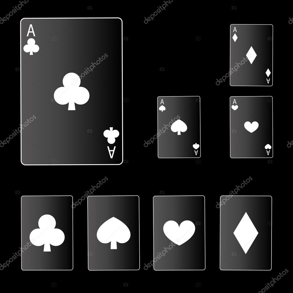 Poker cards Stock Vector Image by ©4zeva #62270011