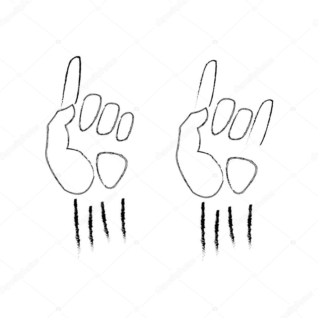 Hands sing Stock Vector Image by ©4zeva #62270279