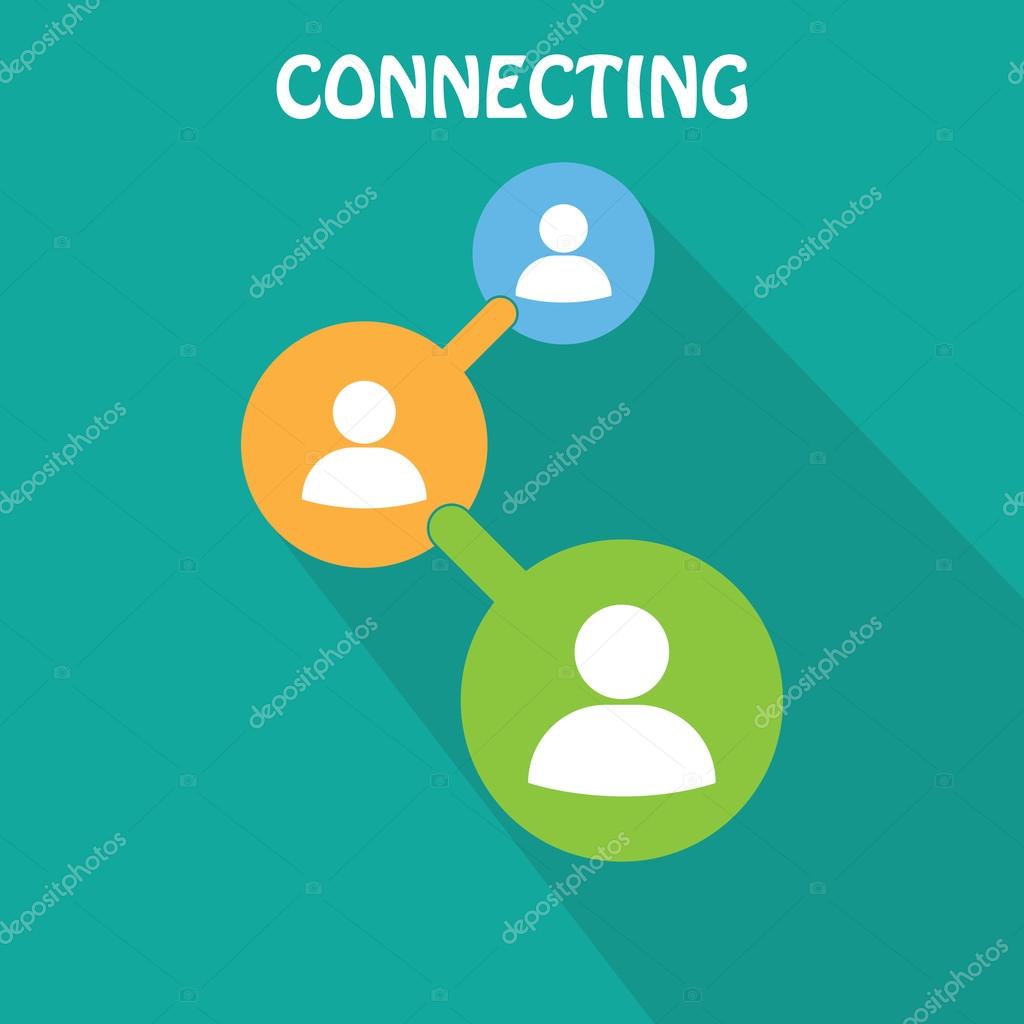 People connecting icon Stock Vector Image by ©4zeva #66318503