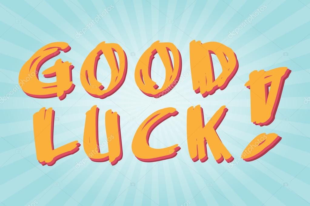 Word Good luck Stock Vector Image by ©4zeva #75108247