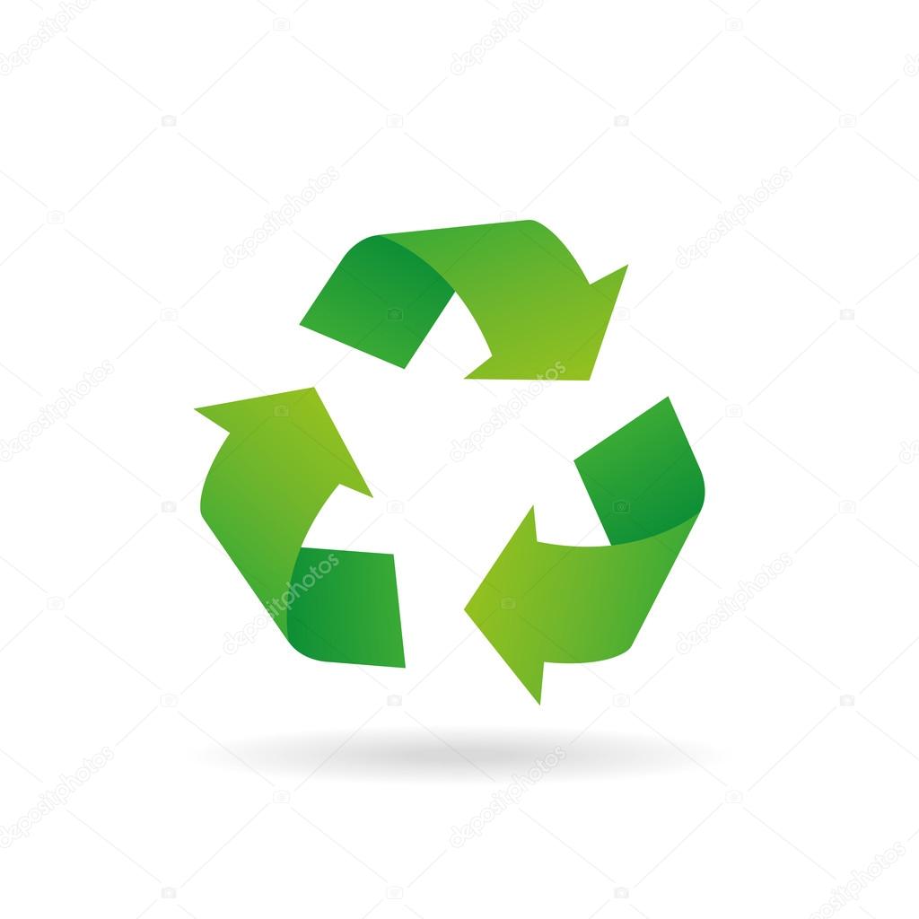Znak recyklace ikony Stock Vector od © 4zeva 93318826