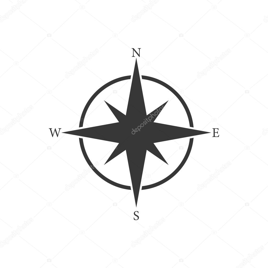 Simple icon compass. Stock Vector by ©4zeva 96961494
