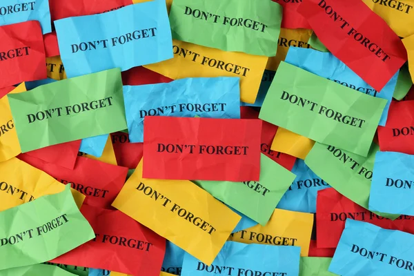 Dont forget Stock Photos, Royalty Free Dont forget Images | Depositphotos