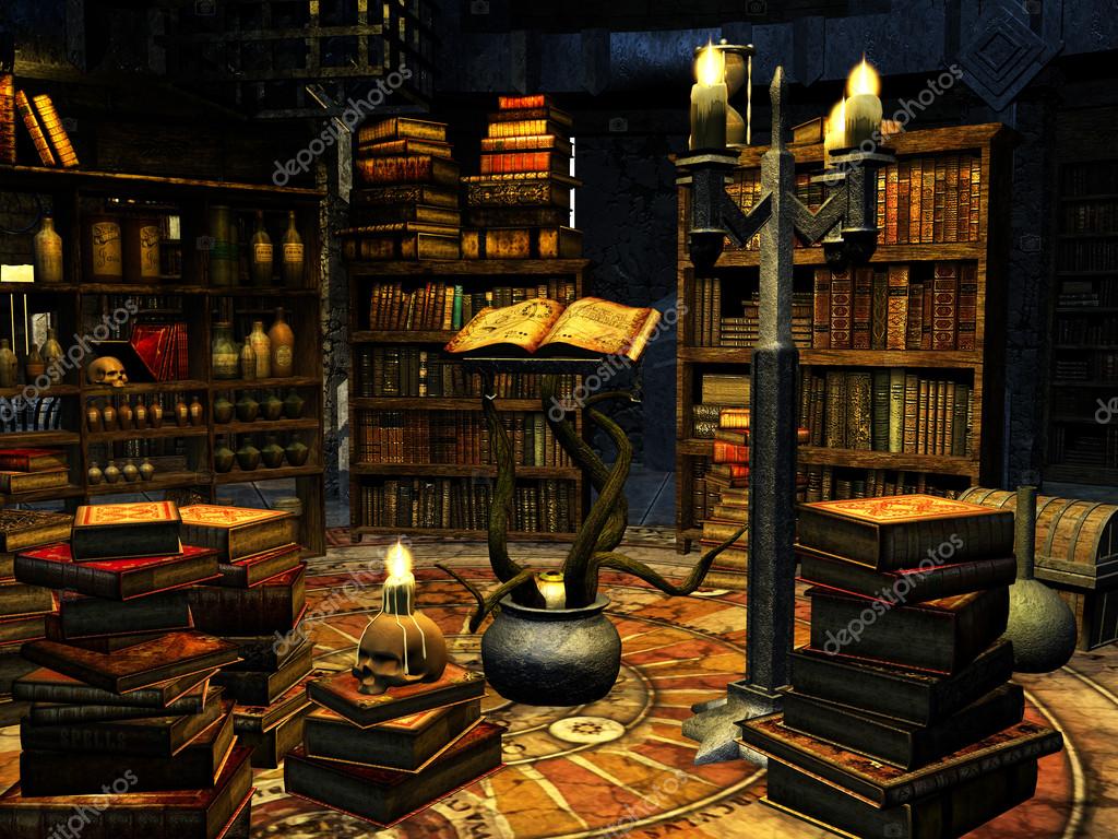 Magician's study — Stock Photo © mentona #61588163