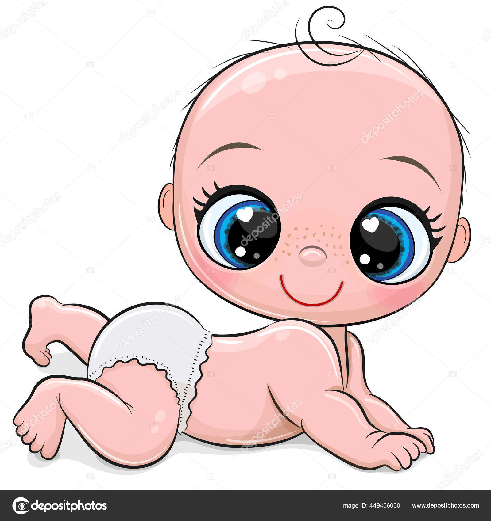 Cute Baby Animations Wallpaper