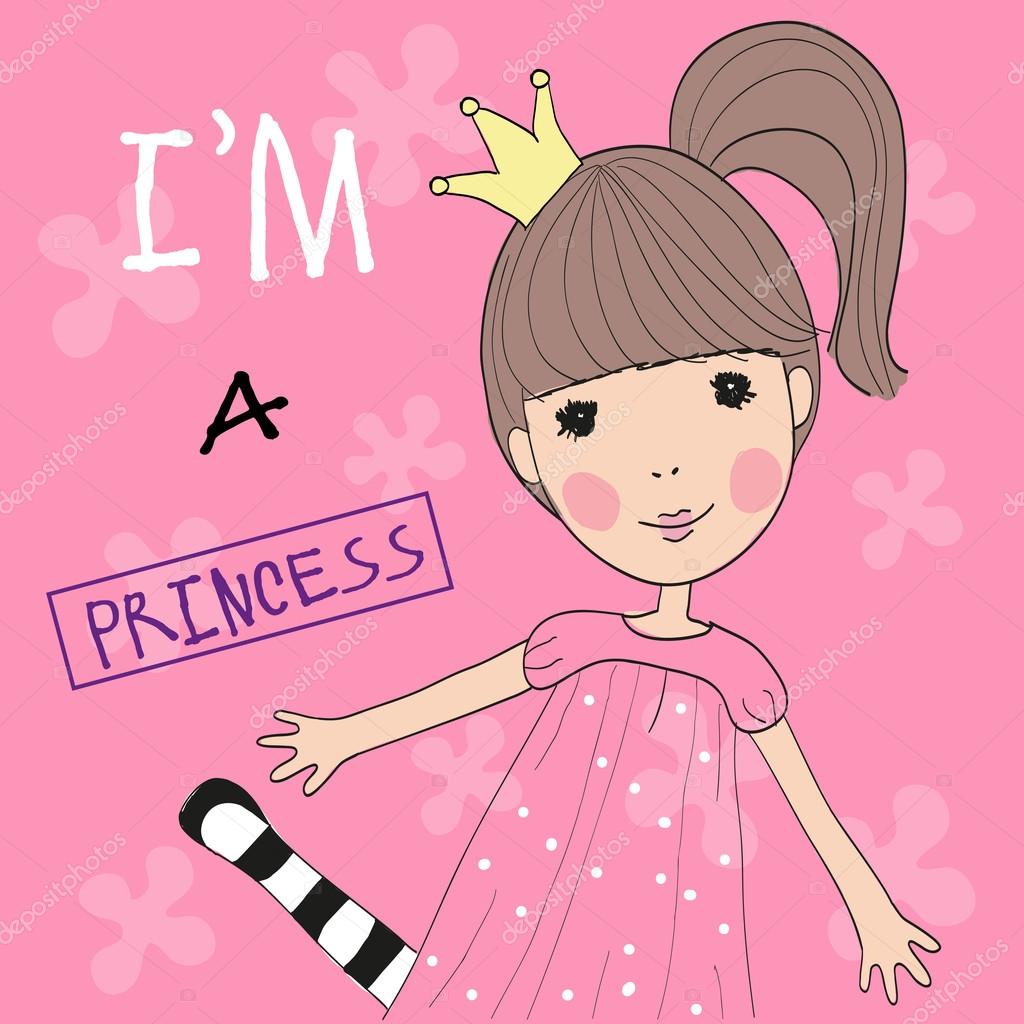 Cute Princess Stock Vector Image by ©Reginast777 #76030353