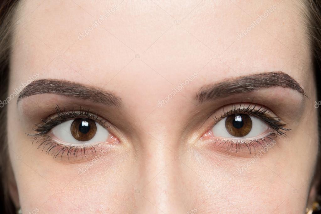 Close up eyebrows Stock Photo by ©OlgaOsa 111132662