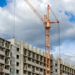 Cranes and construction of microdistrict Stock Photo by ©ssuaphoto ...