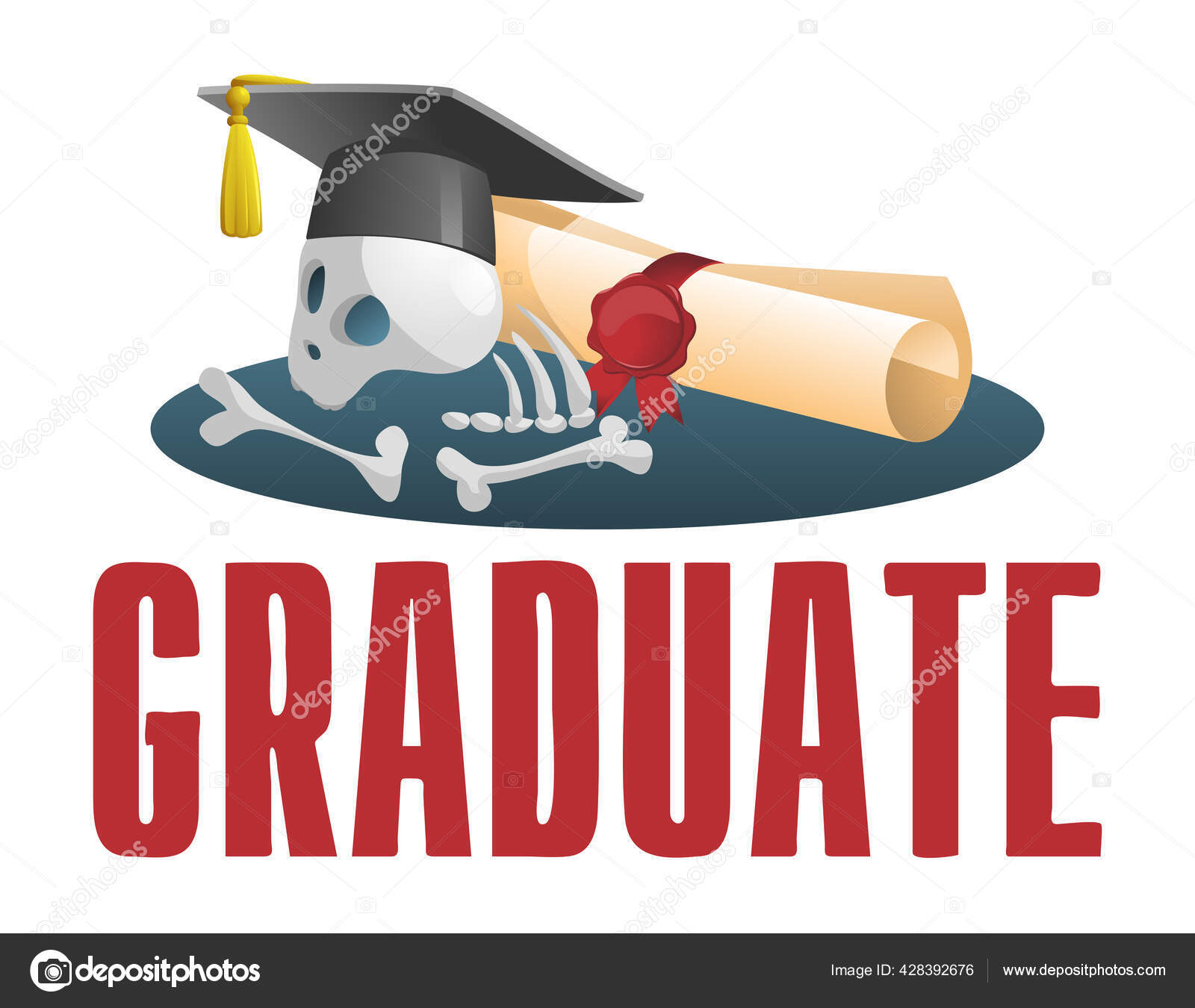 Graduation Diploma Cartoon