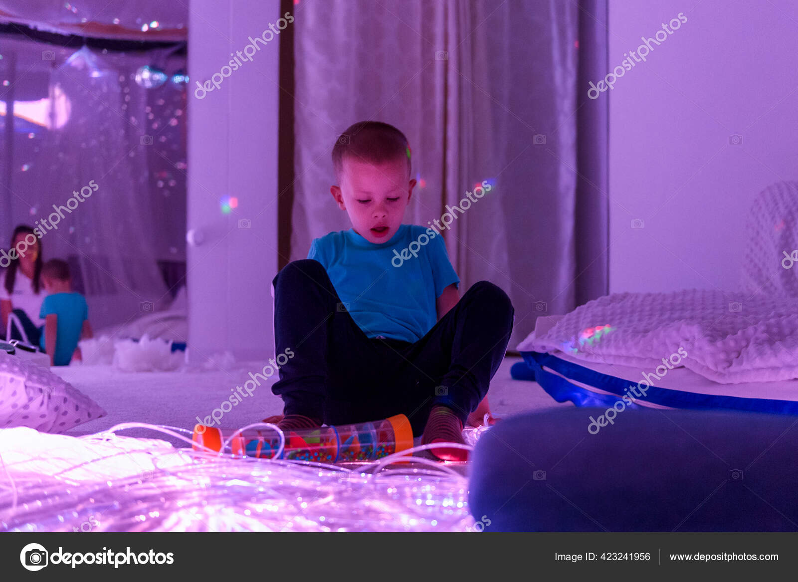 Child Intellectual Disability Sensory Stimulating Room Snoezelen ...
