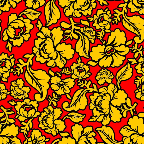 Hohloma pattern Stock Vectors, Royalty Free Hohloma pattern ...