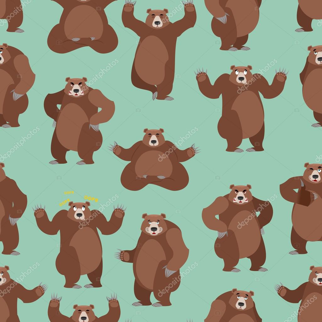 Grizzly Bear Template