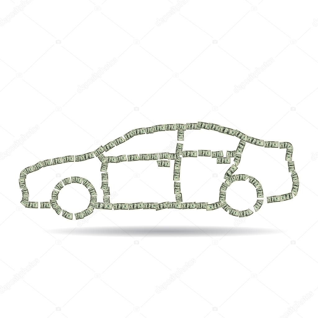 Car of money Stock Vector Image by ©popaukropa #65805065