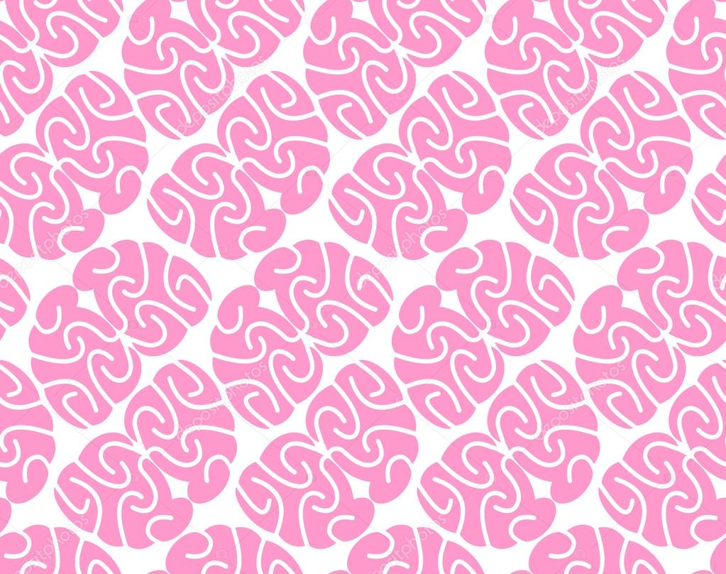 Brain Pattern Wallpaper