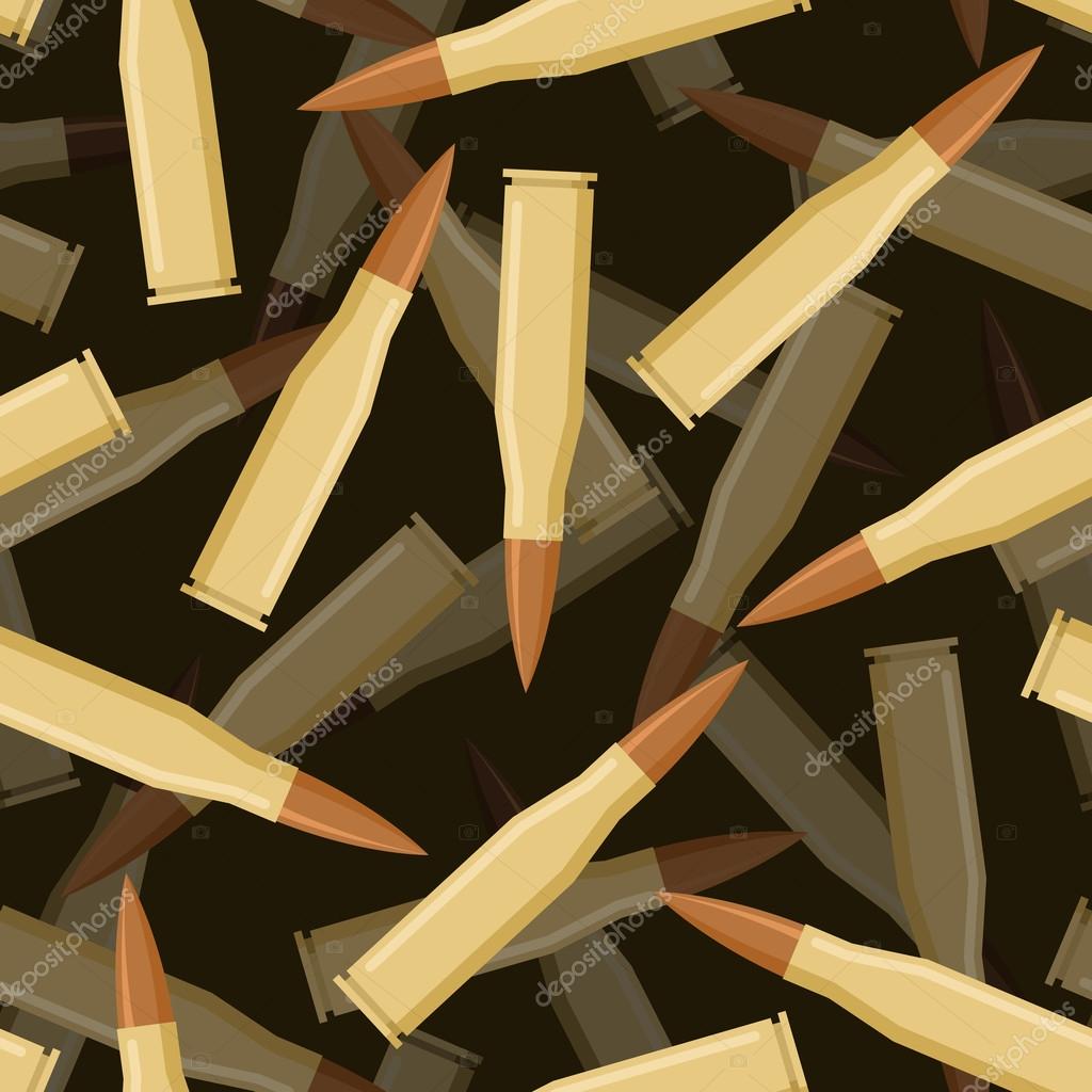 Bullets 3d seamless pattern. Texture of military ammunition. Car Stock ...