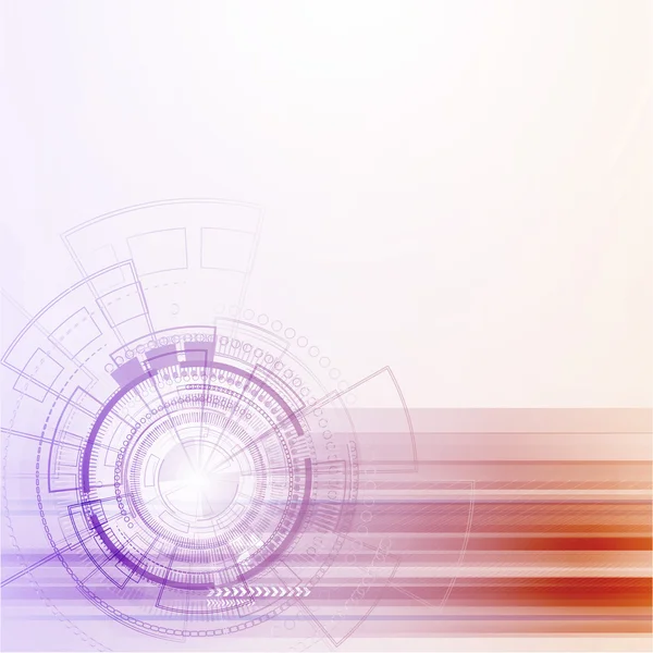 Bright technology background Stock Vector by ©ponomarenko 103583130