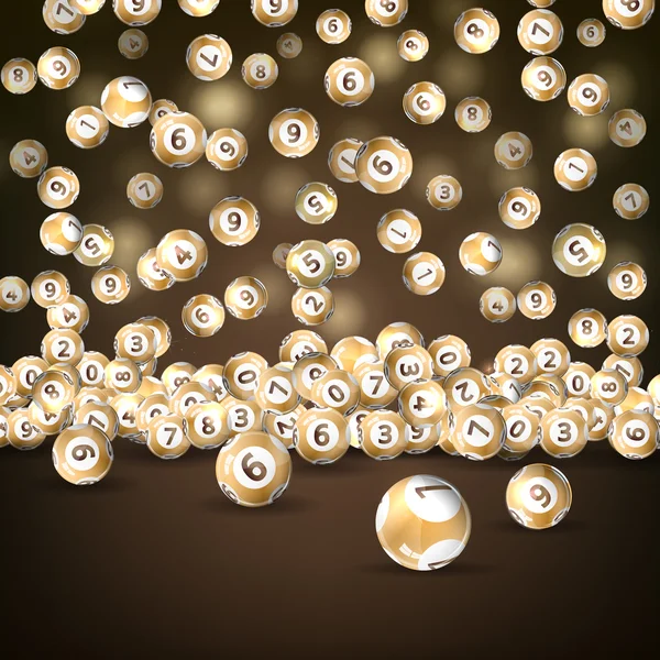 Background lottery balls. Stock Vector Image by ©ponomarenko #87953818