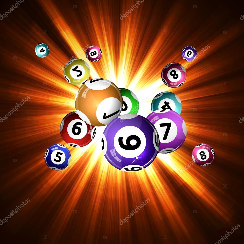 Background lottery balls. Stock Vector Image by ©ponomarenko #87953850