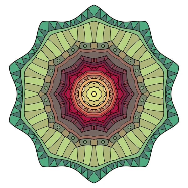 Octagon mandala imágenes de stock de arte vectorial | Depositphotos