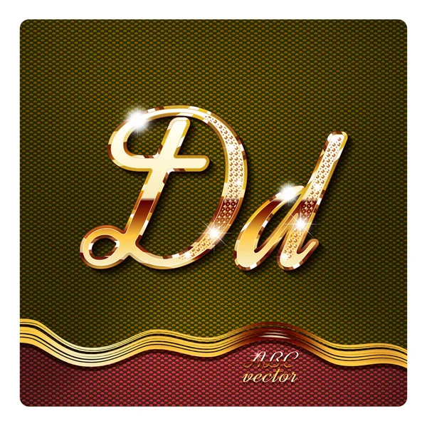 12 Capital d cursive Vector Images | Depositphotos