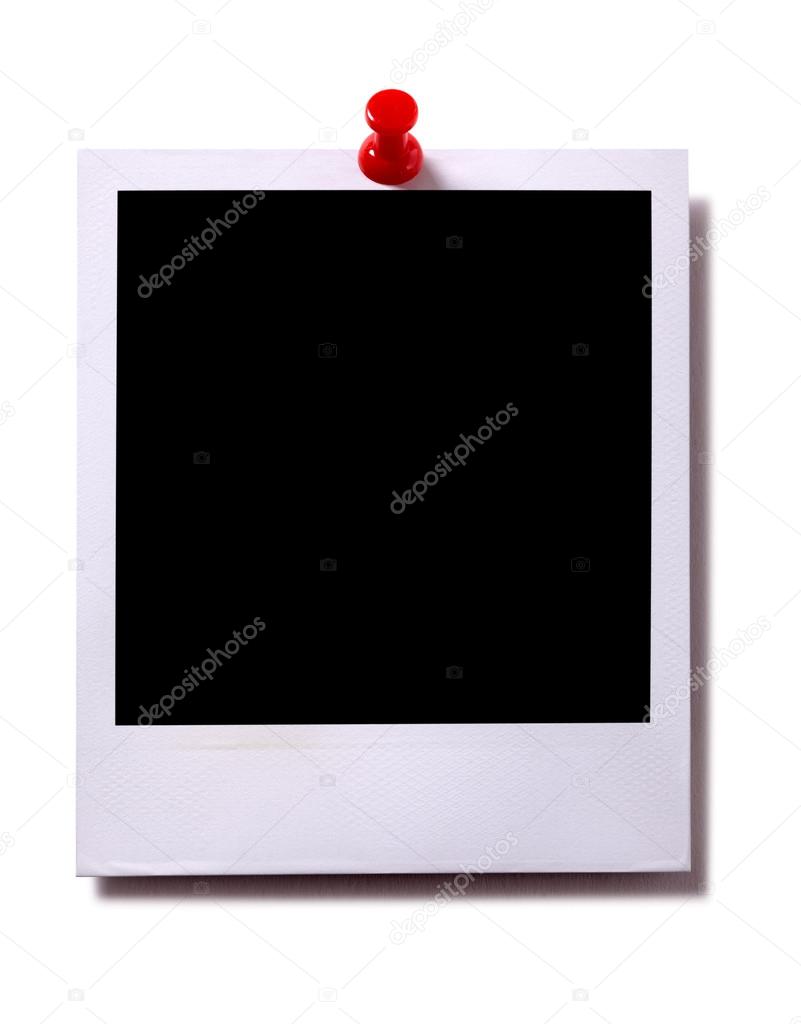 Instant camera print with shadow — Stock Photo © david_franklin #67788745