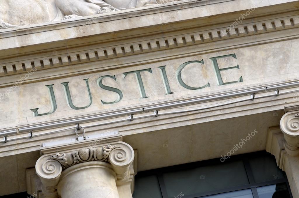 Justice sign — Stock Photo © david_franklin #67923339