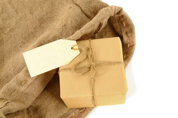 Mail sack with wrapped packages Stock Photo by ©david_franklin 81960198