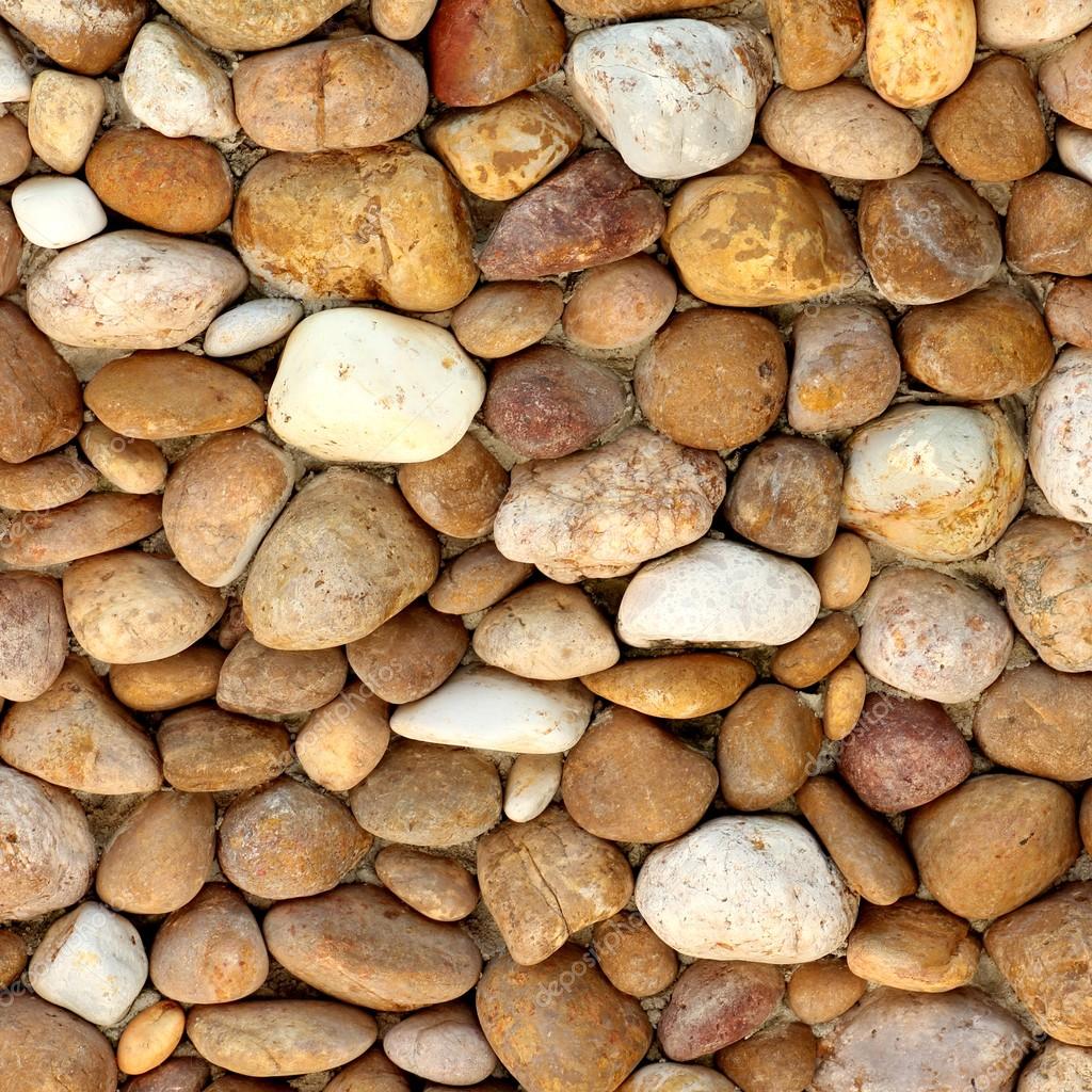 Texture of nature river rock stone on the wall Stock Photo by ©sabthai ...
