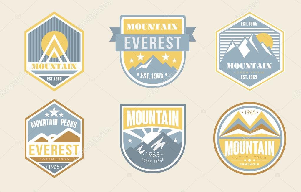 Wilderness and nature exploration logos Stock Vector Image by ...