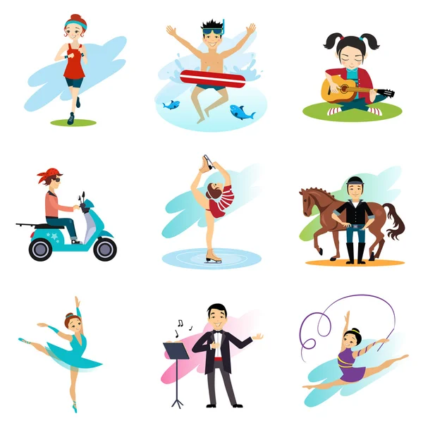 Hobbies Stock Vectors, Royalty Free Hobbies Illustrations | Depositphotos®