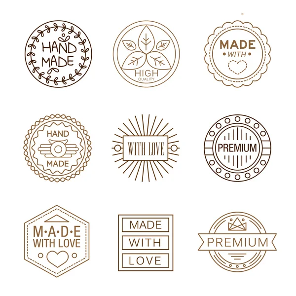 ᐈ Handmade label stock vectors, Royalty Free handmade label ...