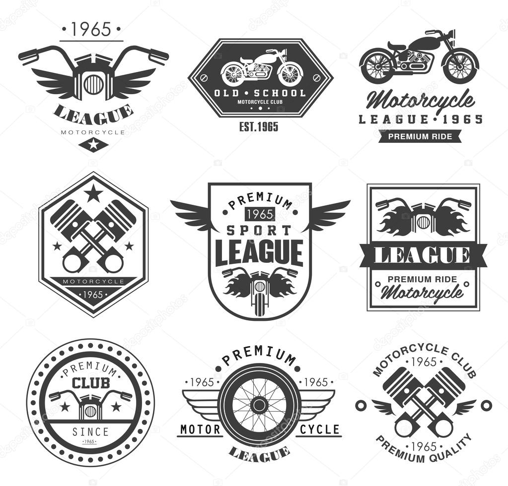 Vintage Motorcycle Badge — Stock Vector © TopVectors #79037274